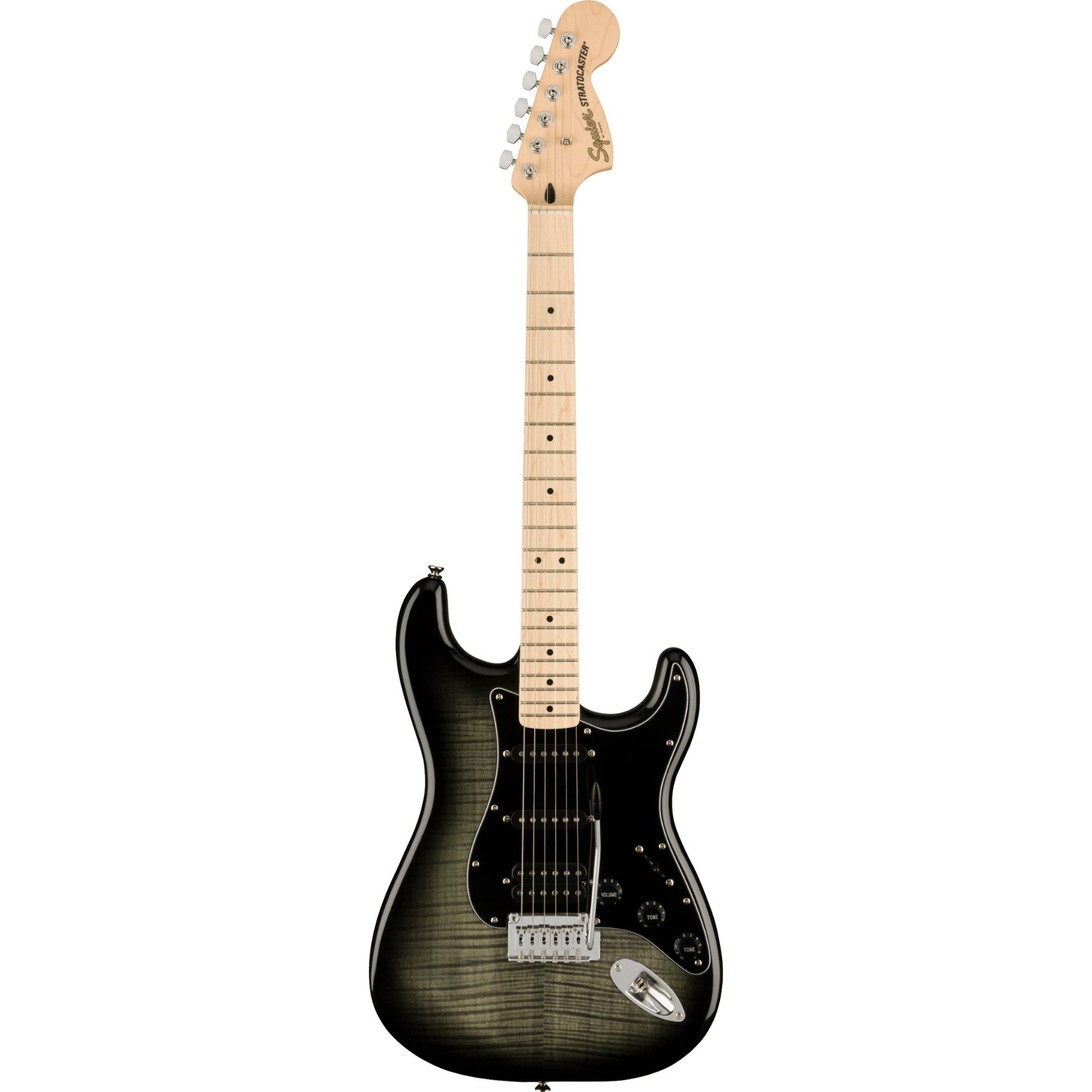 Chitarra elettrica Fender Squier Affinity Stratocaster fmt hss mn black ...