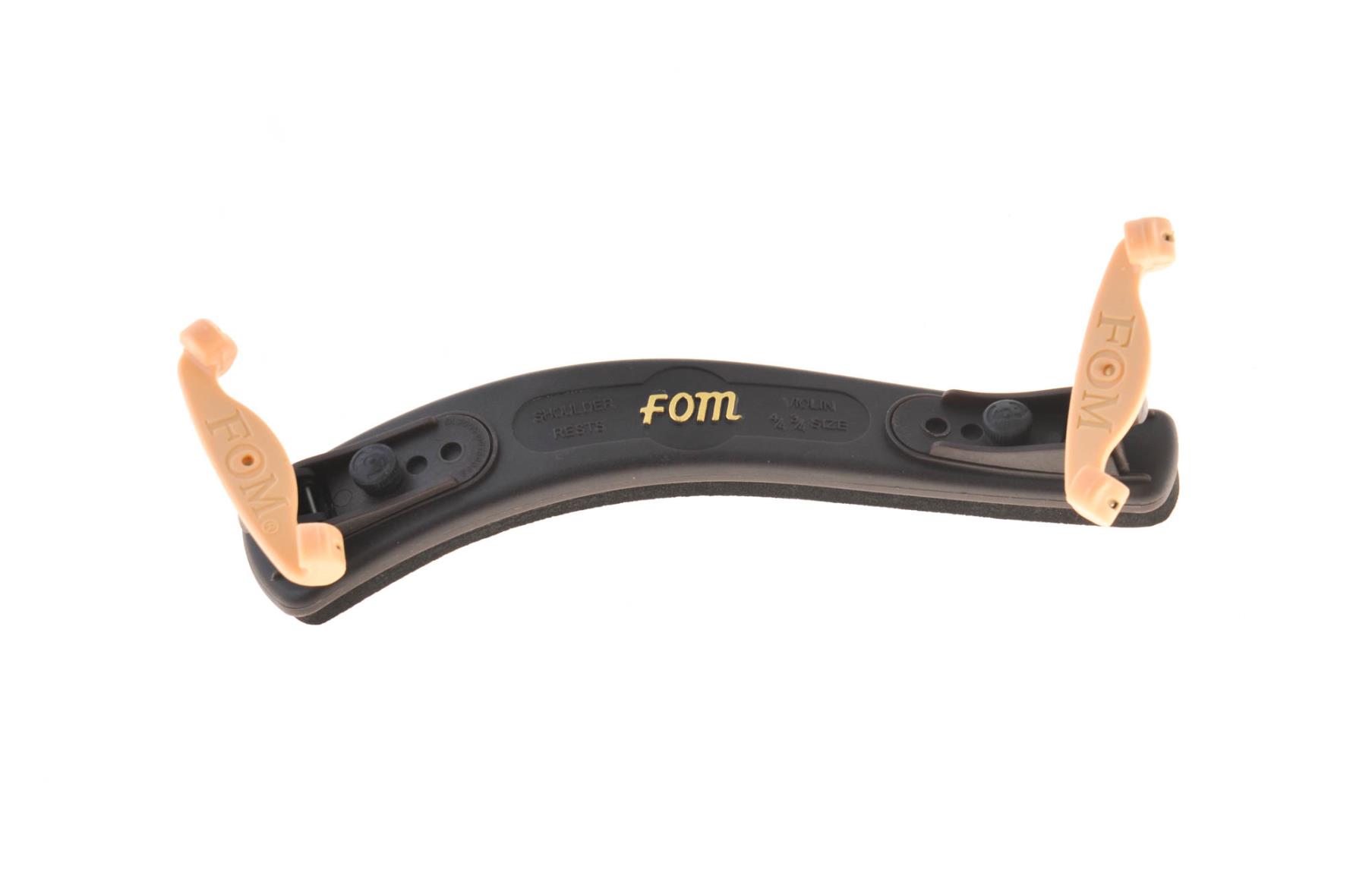 Fom ME-044 tipo kun spalliera per violino 3/4 4/4 nera foam