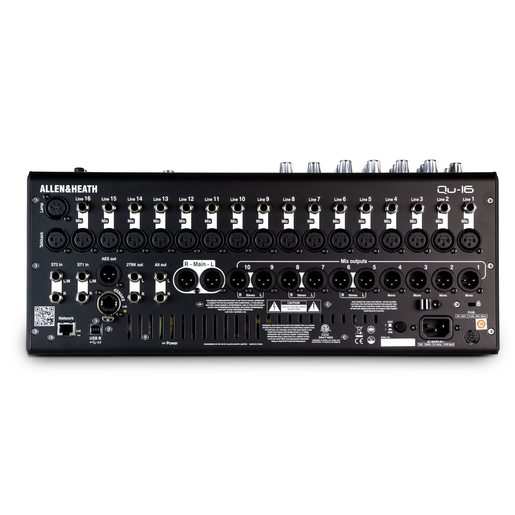 Mixer Digitale Allen&Heath QU-16