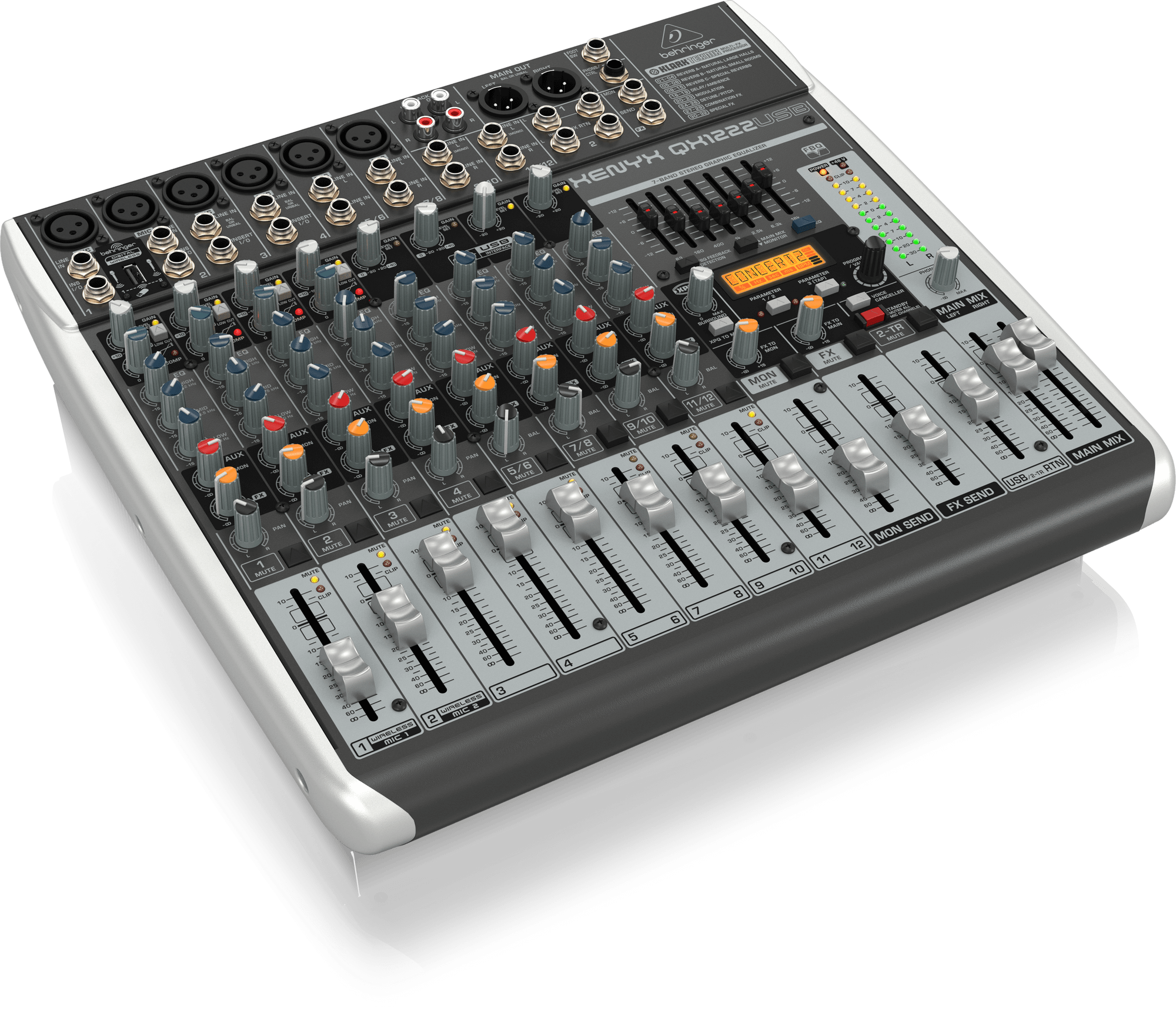 Mixer Behringer QX1222USB