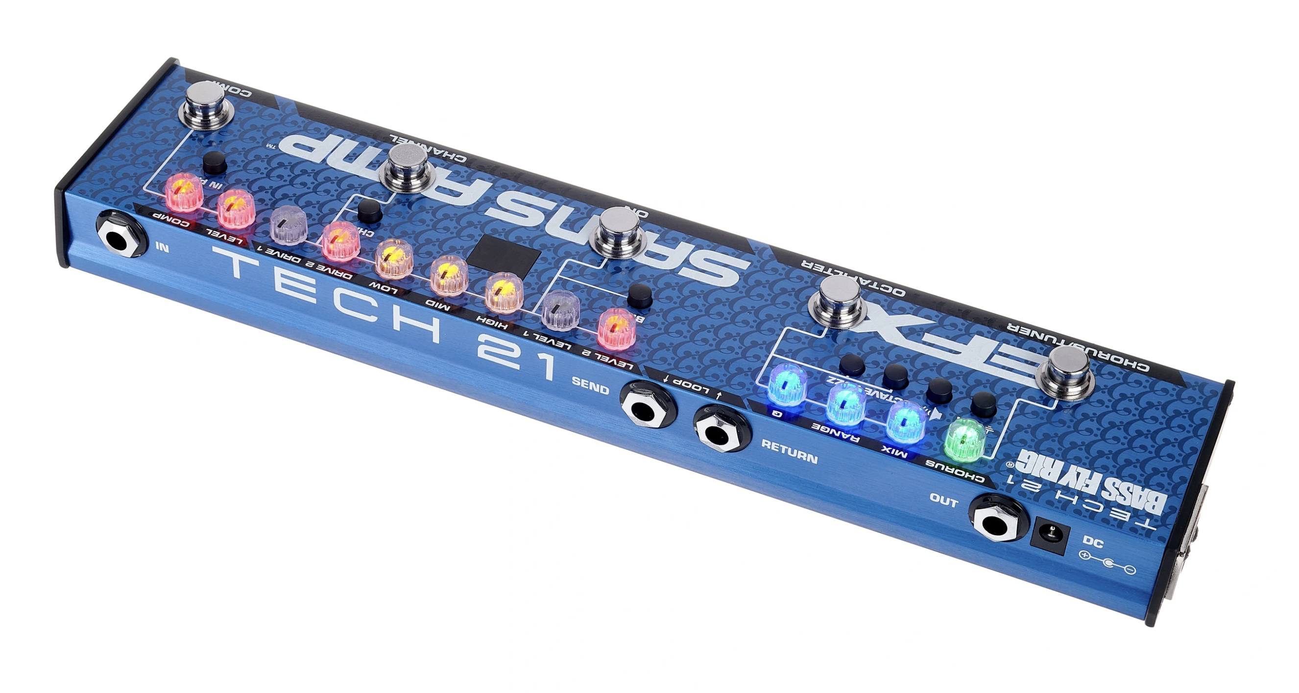 Multieffetto Basso Tech 21 BASS FLY RIG V2